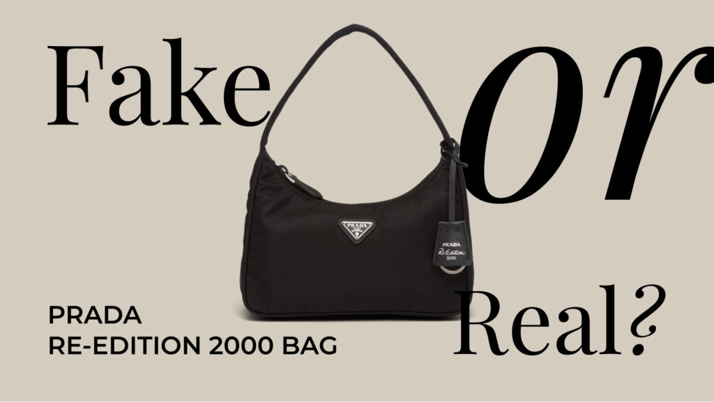 Fake or Real? Как отличить оригинальную Prada Re-Edition 2000 от ...